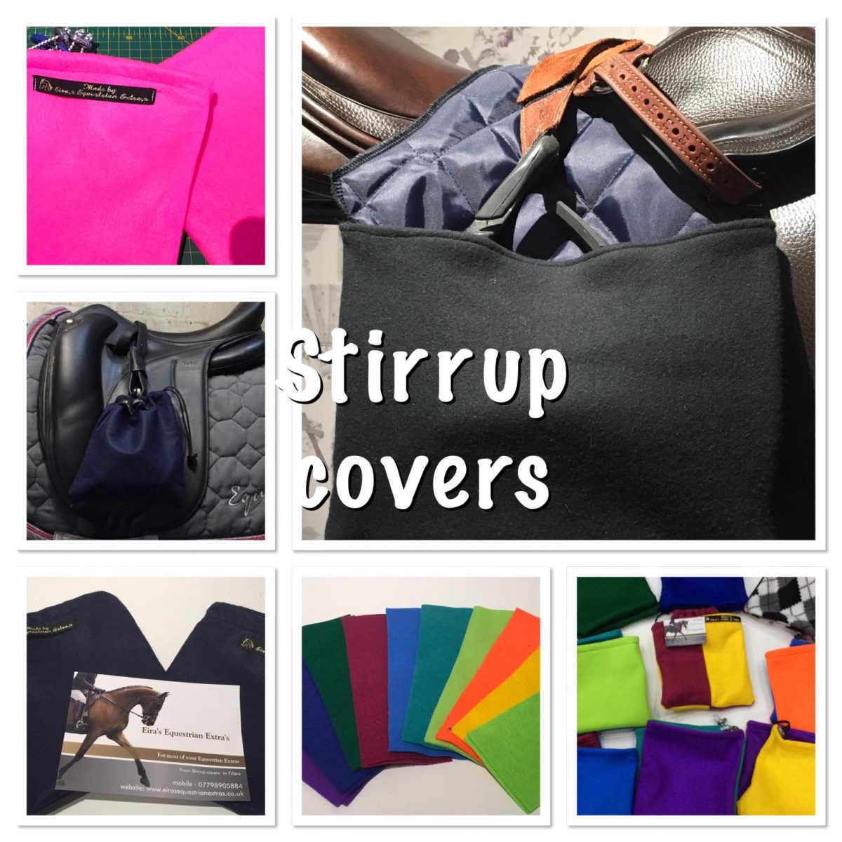 Fleece Stirrup covers - Eira's Equestrian Extras | Kingsclere ...